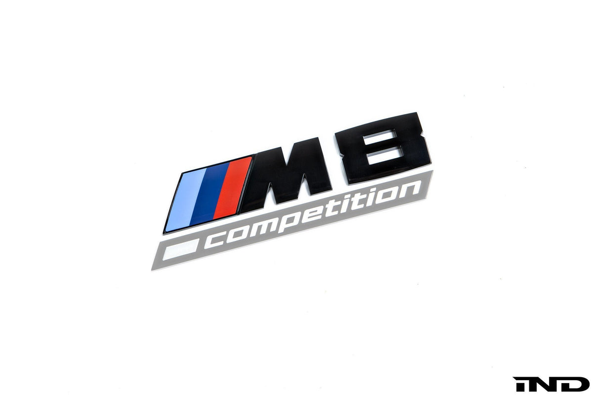 Logo de malle Brillant Noir BMW F92 M8 Competition | Europe BM Shop